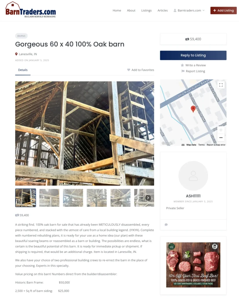 Old Barns For Sale | Buy & Sell Barns