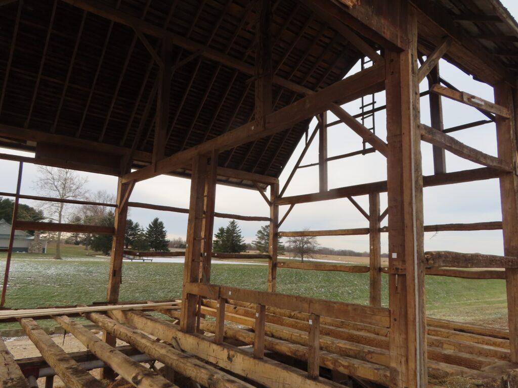 "The Allen Barn" Vintage 30' x 50' Timber Frame - BarnTraders.com